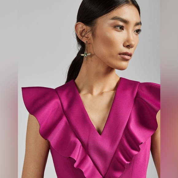 Ted Baker London | Dresses | Ted Baker Alair Ruffle Body Dress | Poshmark